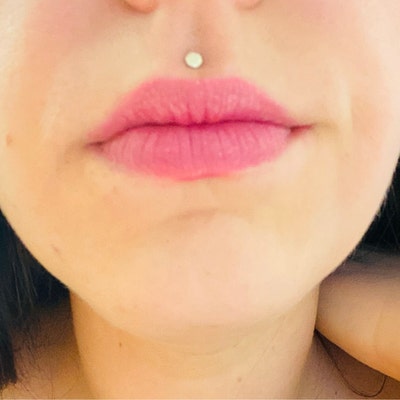 2pcs 3mm Push-in Bioflex Labret Lip Ring Ear Cartilage Tragus - Etsy