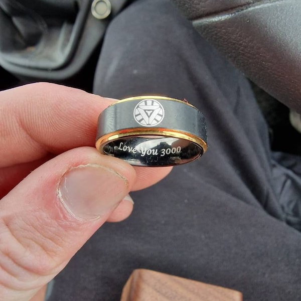 Monster Hunter World Ring the Fatalis Dragon Ring Black Tungsten ...