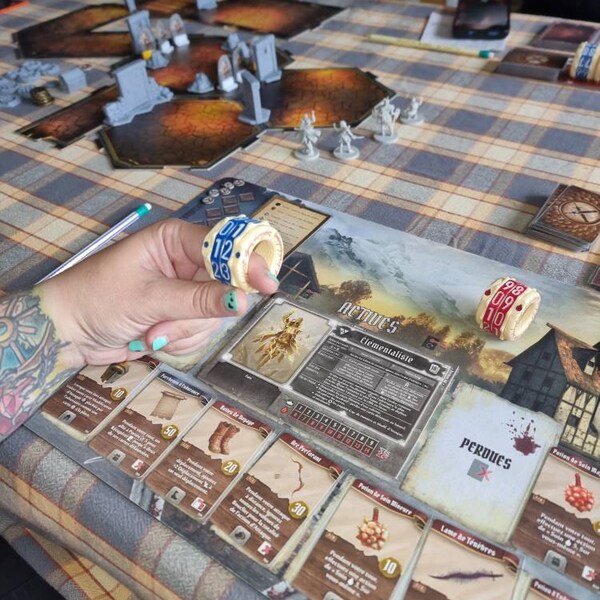 Gloomhaven/frosthaven Compatible Play Mat - Etsy