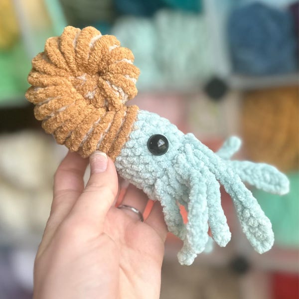 Low Sew Crochet Ammonite Pattern: Amigurumi Plush (PDF Pattern) - Etsy