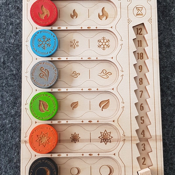Element Tracker Gloomhaven/frosthaven - Etsy