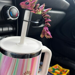 Black Chroma Style Gem Dragon 10mm Stanley Straw Topper 30oz 40oz - Etsy