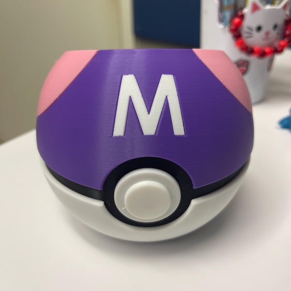 Pokeball Pen/pencil Holder Pokemon Inspired - Etsy