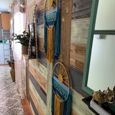 Modern Macrame Sunrise Sunset Wall Art, Minimalist Boho Sun Sunshine ...