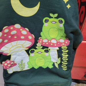 Kawaii Frog Sweater Cute Kawaii Clothes Gifts for Teenage - Etsy