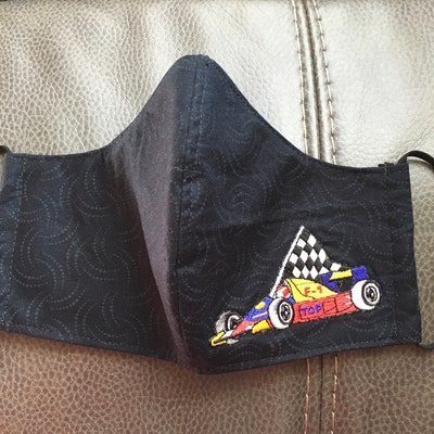 Racecar Applique Patch Formula 1, F-1 Race Car, Racing Badge 3.5 iron ...