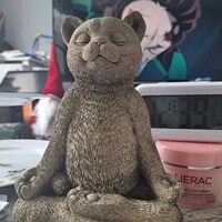 Stone Garden Tree Wizard Hand Cast Statue Ornament - Etsy UK