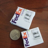 Instant Download Fedex Express Miniature Mail Box DIY Printable PDF ...