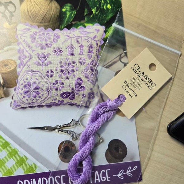 Counted Cross Stitch Pattern, Spring Quaker, Spring Decor, Butterflies ...