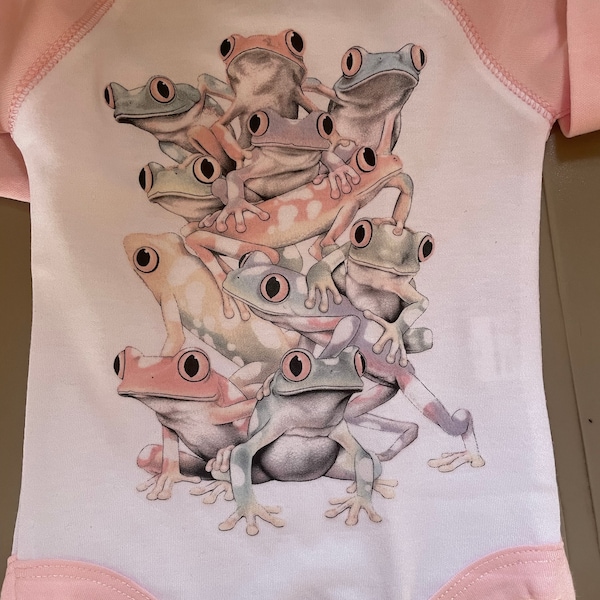 Frog Onesie®, Baby Frog Outfit, Frog Bodysuit, Solar Frogs, Newborn ...