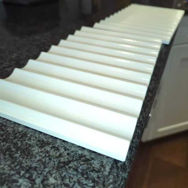 IN STOCK: Wide 2" Flutes, Fluted Wall Panel (unfinished MDF), Scalloped ...