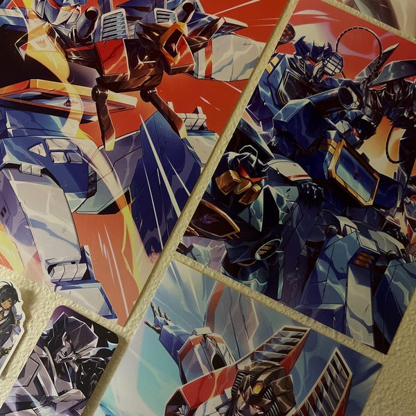 Knockout | Transformers TFP Print - Etsy