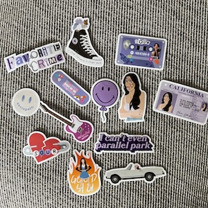 SOUR Inspired Stickers (13 Pcs) + BONUS Sticker - Etsy Canada
