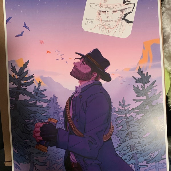 RDR2 / Print - Etsy