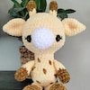 PATTERN: Plush Gemma the Giraffe Pattern - Amigurumi Chunky Giraffe ...