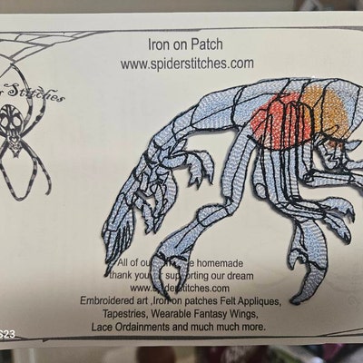 Army Green Oleander Hawk Moth Daphnis Nerii Iron on Patch Insect Patch ...