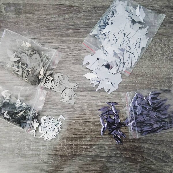 100 Yellow Color Wheel Shape Sequins/kbrs142 - Etsy