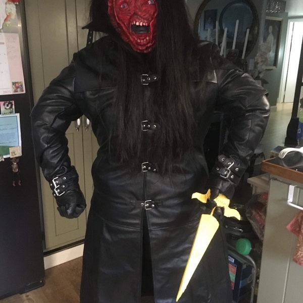 Malignant "gabriel" Inspired Latex Strap Mask - Etsy