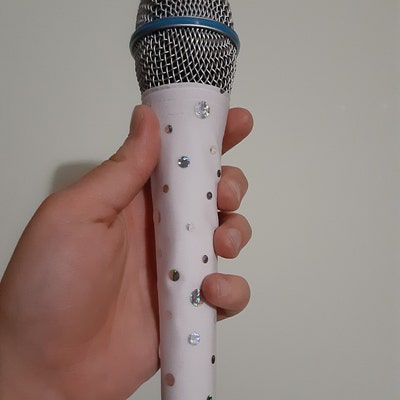 MICROPHONE COVER SKINS metallic for Cordless Microphones - Etsy
