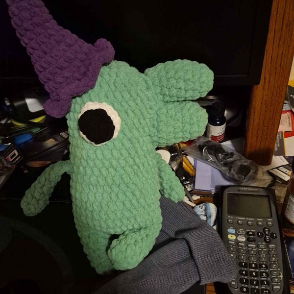 DIGITAL DOWNLOAD Glep Crochet Pattern Smiling Friends - Etsy