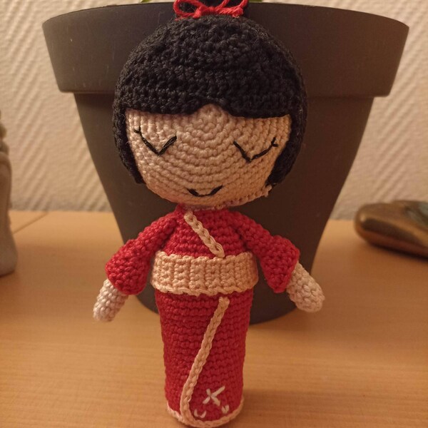 Miku the Japanese Doll - CROCHET PATTERN - From the World of Dolls ...