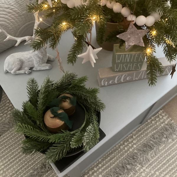 Winter Season Block Wooden Sign - Stackable Signs - Personalised ...