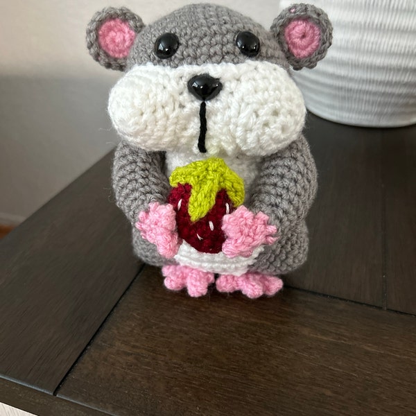 Hamish the Hamster Amigurumi Crochet Pattern - Etsy Australia