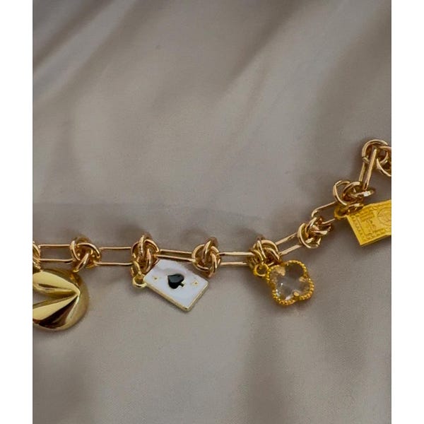 Custom Charm Necklace - Pick Your Own Charms and Chain - Choose Your ...