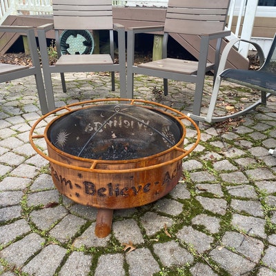 Personalized Fire Pit Engagement Gift Idea Personalized Wedding Gift ...