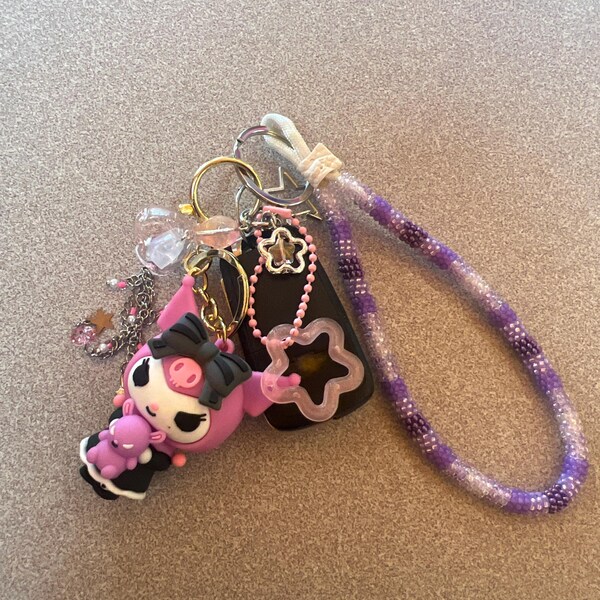 Native American Beaded Keychain, Native Lanyard, Medicine Wheel, Beaded ...