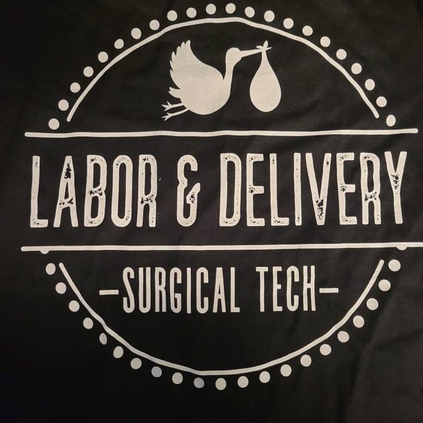 Stork and Co Certified Courier Tshirt, OB Nurse Gift, Present for ...