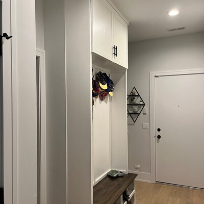 Add-on Fee Solid Dividers Between Cubbies of Entryway Bench - Etsy