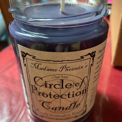 Circle of Protection Magic Spell Candle - Etsy