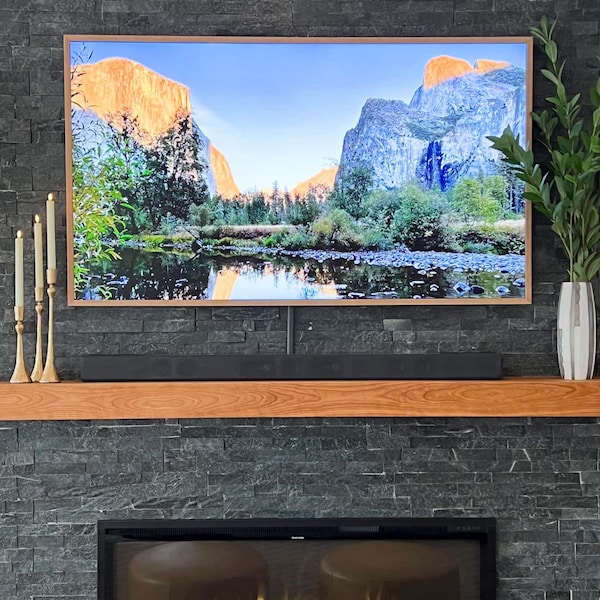 Samsung Music Frame Real Wood Bezel Custom Frame for LS60D Bluetooth ...