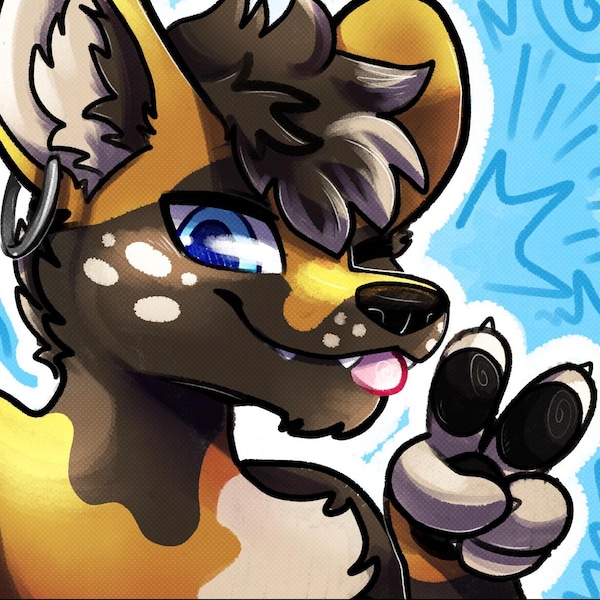 Telegram Stickers - Custom Furry Sticker for Telegram, Made-to-order ...