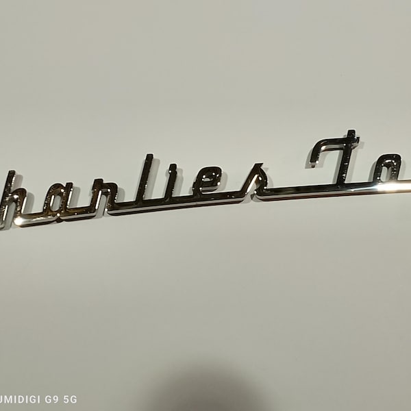 Personalized 3D Car Emblems, Heavy-duty Metal Letters With Strong ...