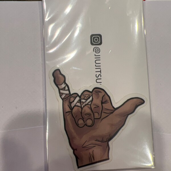 Jiu-jitsu Stickers BJJ Sticker Quote Motivational Quote Sticker vinyl ...