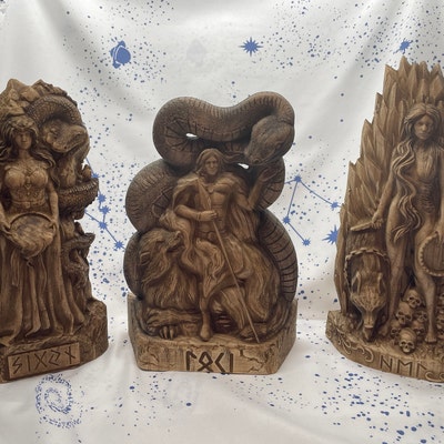 Hel Statue, Goddess Statue Wiccan Altar Kit - Etsy