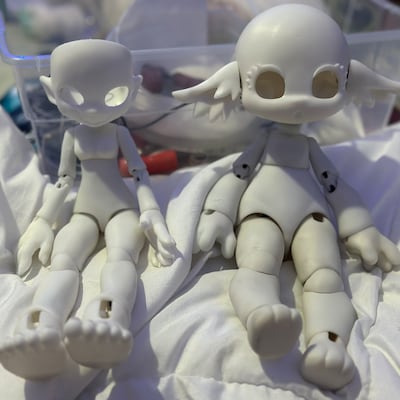 DIGITAL .STL penguin Kabbit 26-28cm 3D Printed Ball Jointed Doll Base ...