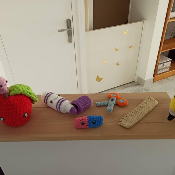 20 School Crochet Pattern Bundle! EBOOK PDF Knotmonsters Amigurumi How ...