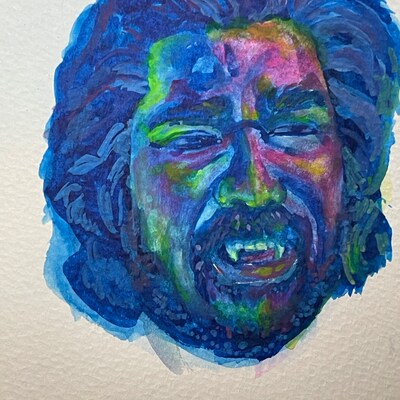 New FLUORESCENTS Jazper Stardust Handmade Watercolor Half Pan - Etsy