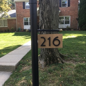 2 Inch Art Deco House or Mailbox Post Numbers Letters - Etsy
