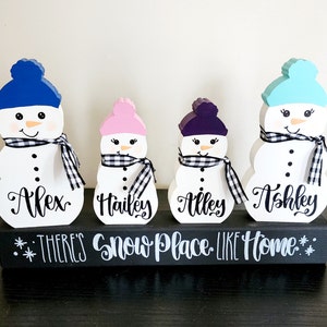 Personalized Gingerbread Block Wooden Gingerbread Blocks Custom ...
