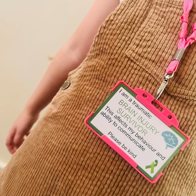 Autism Awareness ID Card and Lanyard - Etsy