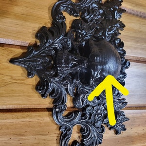 Victorian Flourish: Carved Wooden Archway Keystone, Unpainted, 1pc ...