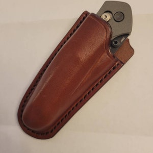 Custom Leather Sheath for Benchmade Barrage 580 583 Folding Knife - Etsy