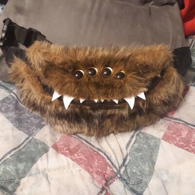 Furry Monster Fanny Pack - Etsy