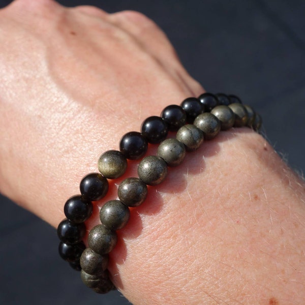Pyrite Bracelet, Liver, Fire Stone, Stomach, Calms Snoring ...