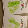 Happy Father's Day Personalised Footprint Rocket Card: DIY Handmade ...