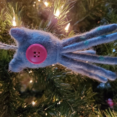 Wybie Lovat Embroidery Button Eye Wybie Lovat Coraline Finished Wybie ...